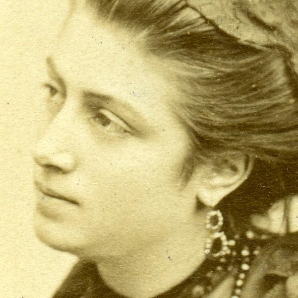 France Paris Theater Actress Miss de la Perrine old CDV Photo ...