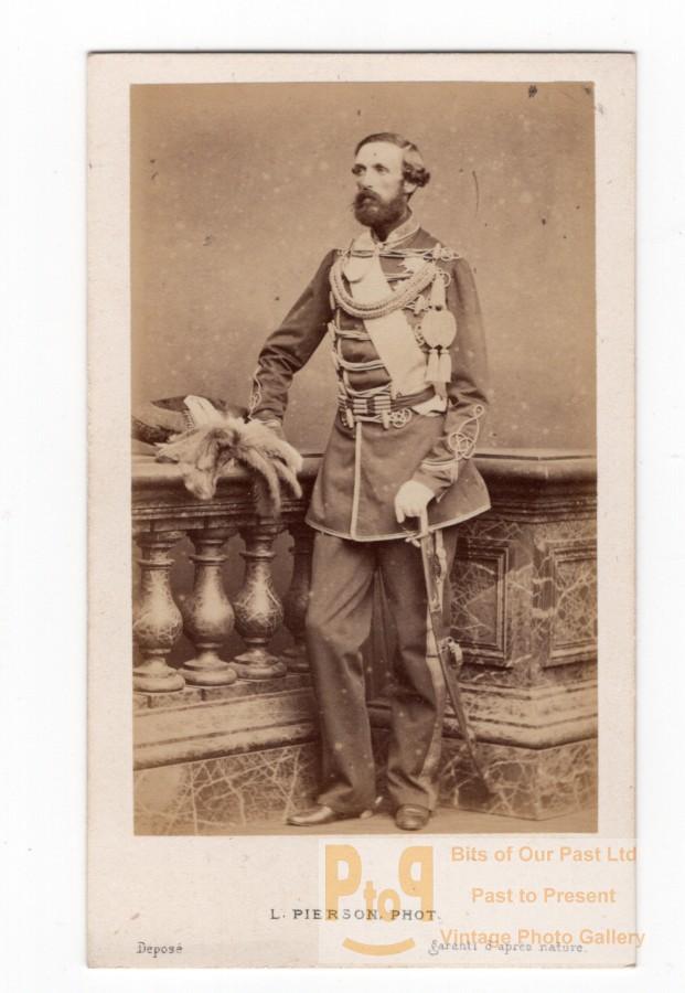 Sweden Royalty King Oscar II old Pierson CDV Photo 1865' by Pierre ...