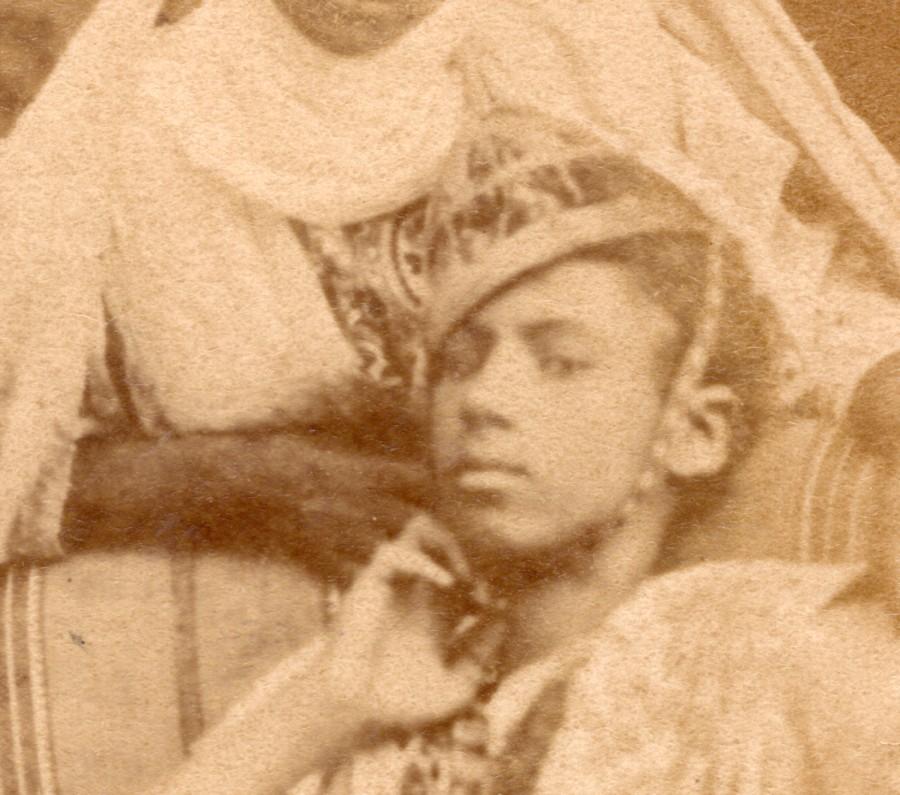 Oran young lady Oriental fashion old Dajou CDV Photo 1880' par Edmond ...