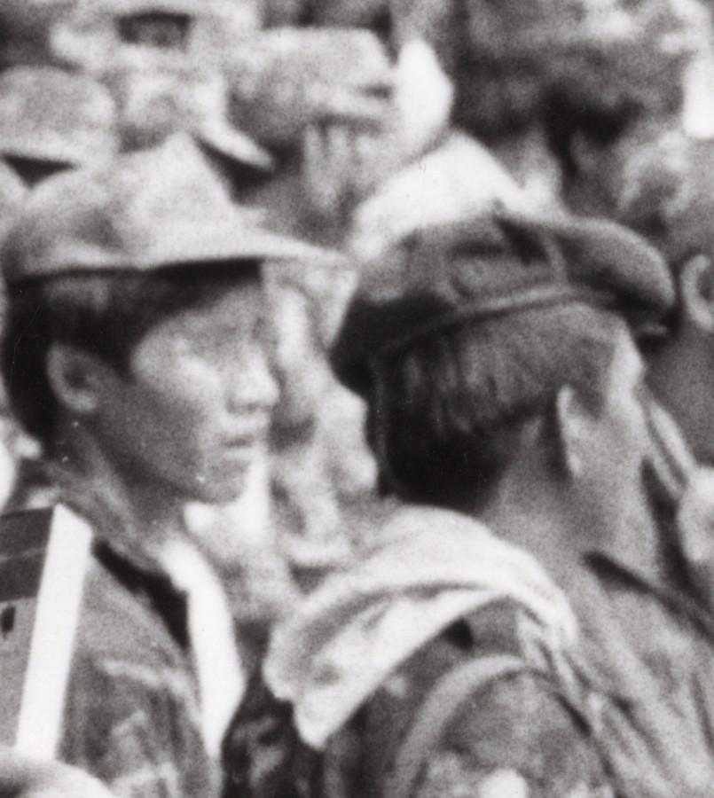 Cambodia Khmero Thai Border Prince Norodom Sihanouk Photo 1984 by NEWS SERVICE (Misc ...