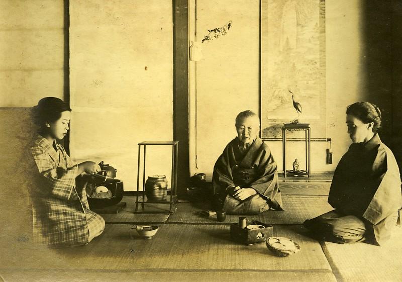 Japan Kobe District Tea Ceremony Chado Old Snapshot Photo 1920 von ...