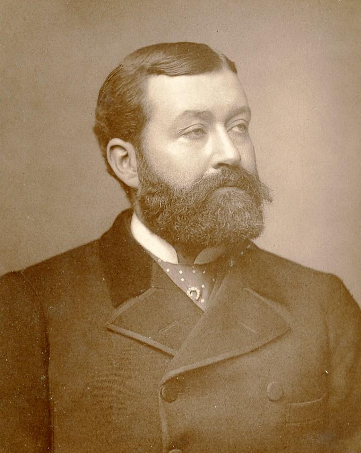 British Theatre Actor George Robert Sims Old Woodburytype Photo 1885 ...