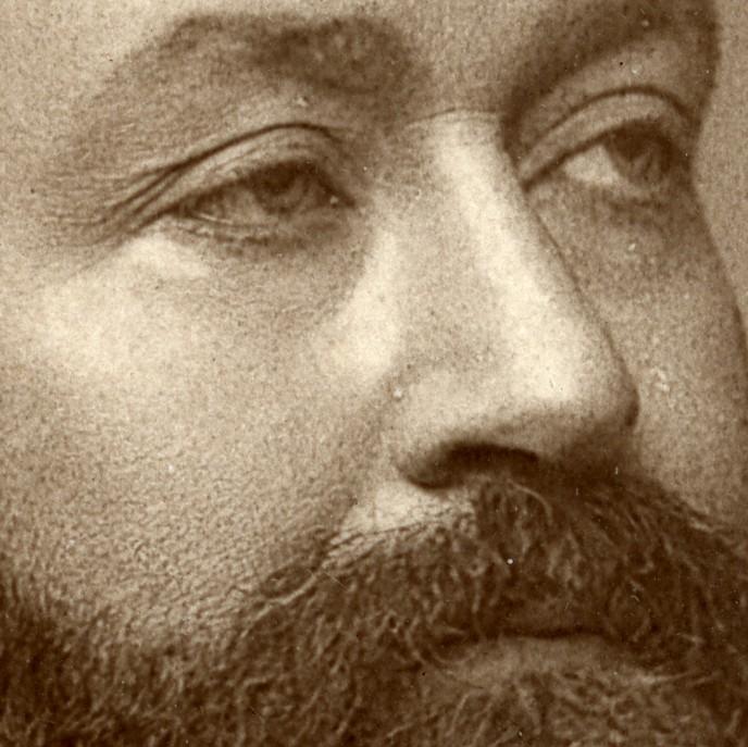 British Theatre Actor George Robert Sims Old Woodburytype Photo 1885 ...