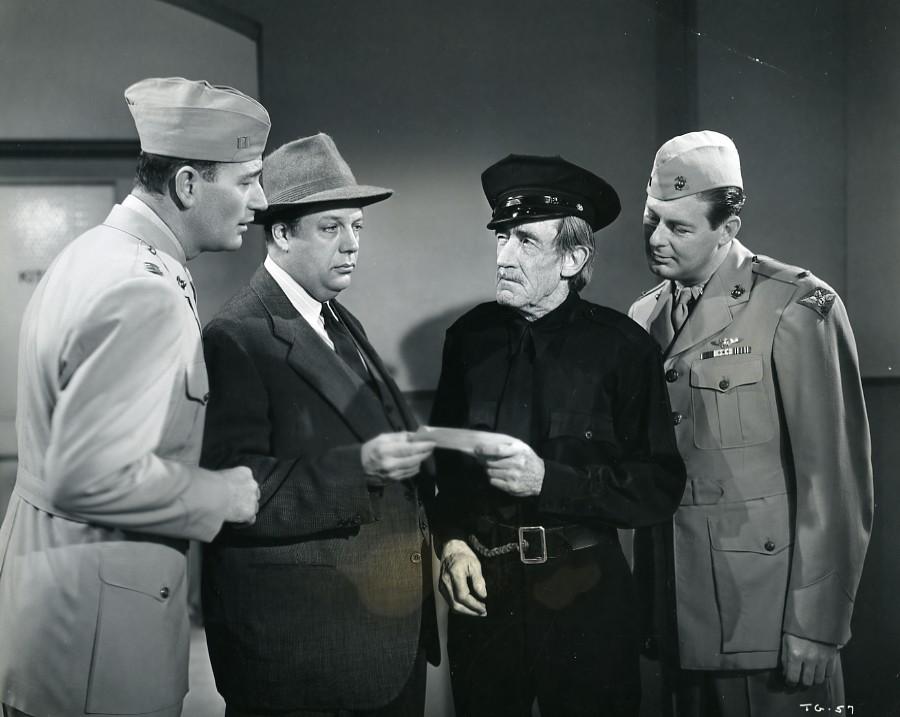 USA Cinema John Wayne Don DeFore Without Reservations Old Photo 1946 ...