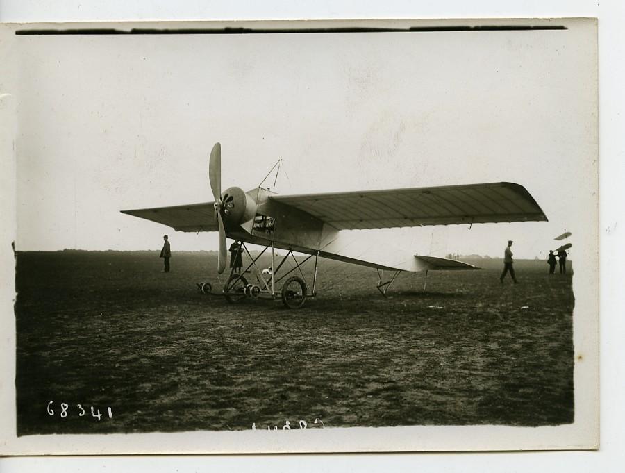 France Aviation Farman Monoplane Airplane Gnome Engine Old Branger ...