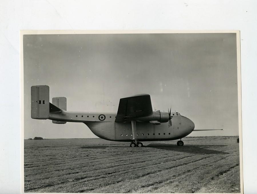 Aviation Blackburn Universal Freighter 2 Beverley Prototype WZ889 Old ...