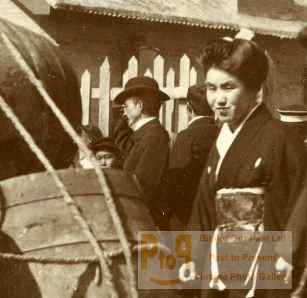 China Tianjin Arrival of Japanese General Prince Fushimi Sadanaru old ...