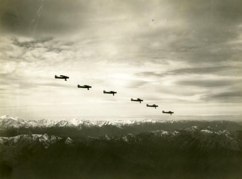 US Army Air Corps 91st Observation Squadron flying over Alaska ? Old ...