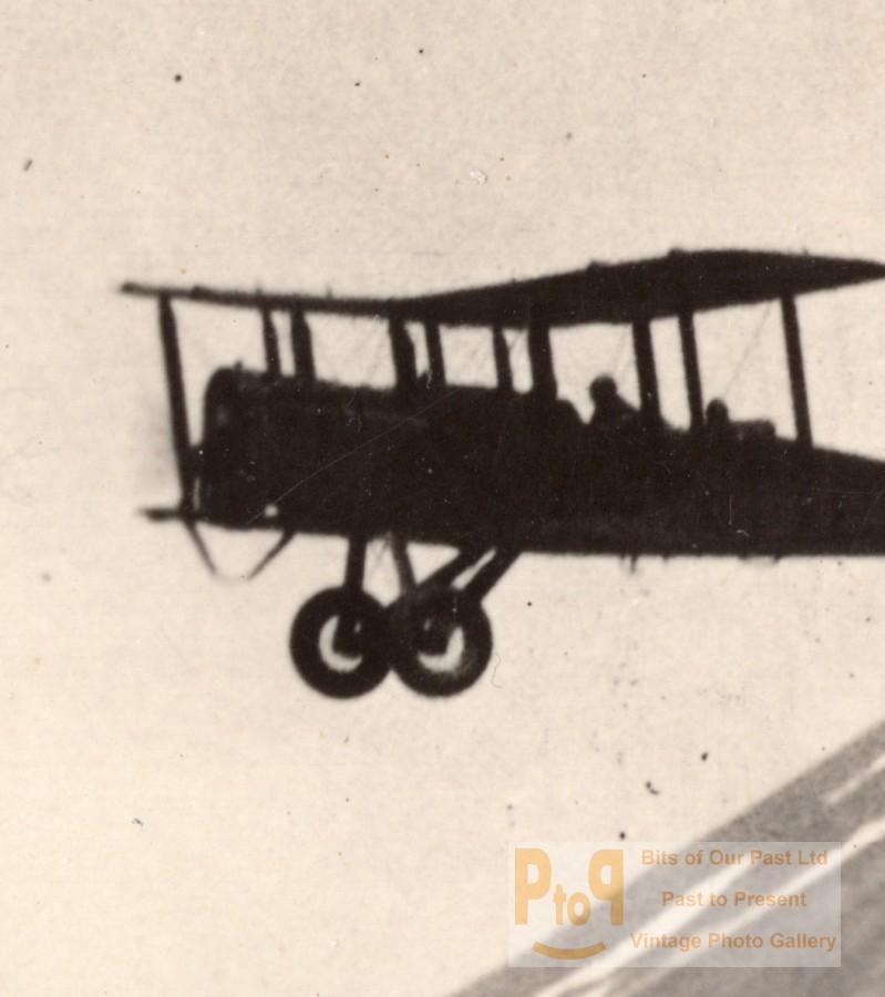 USA Military Aviation US Navy? Biplane in Flight Mountains Old Photo ...