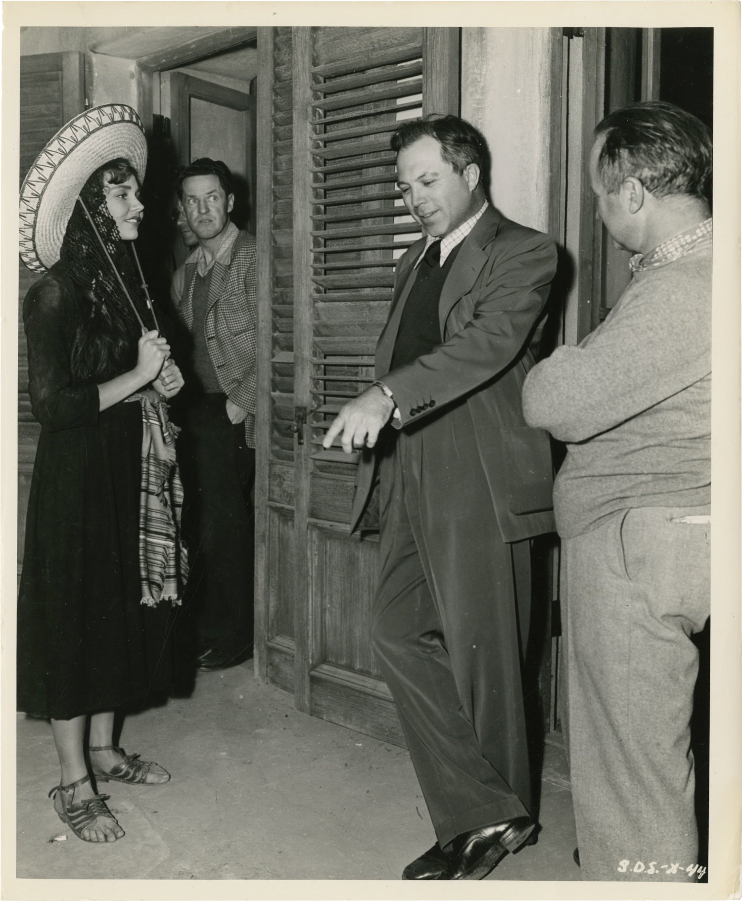 Duel in the Sun (Original photograph of Jennifer Jones and director ...