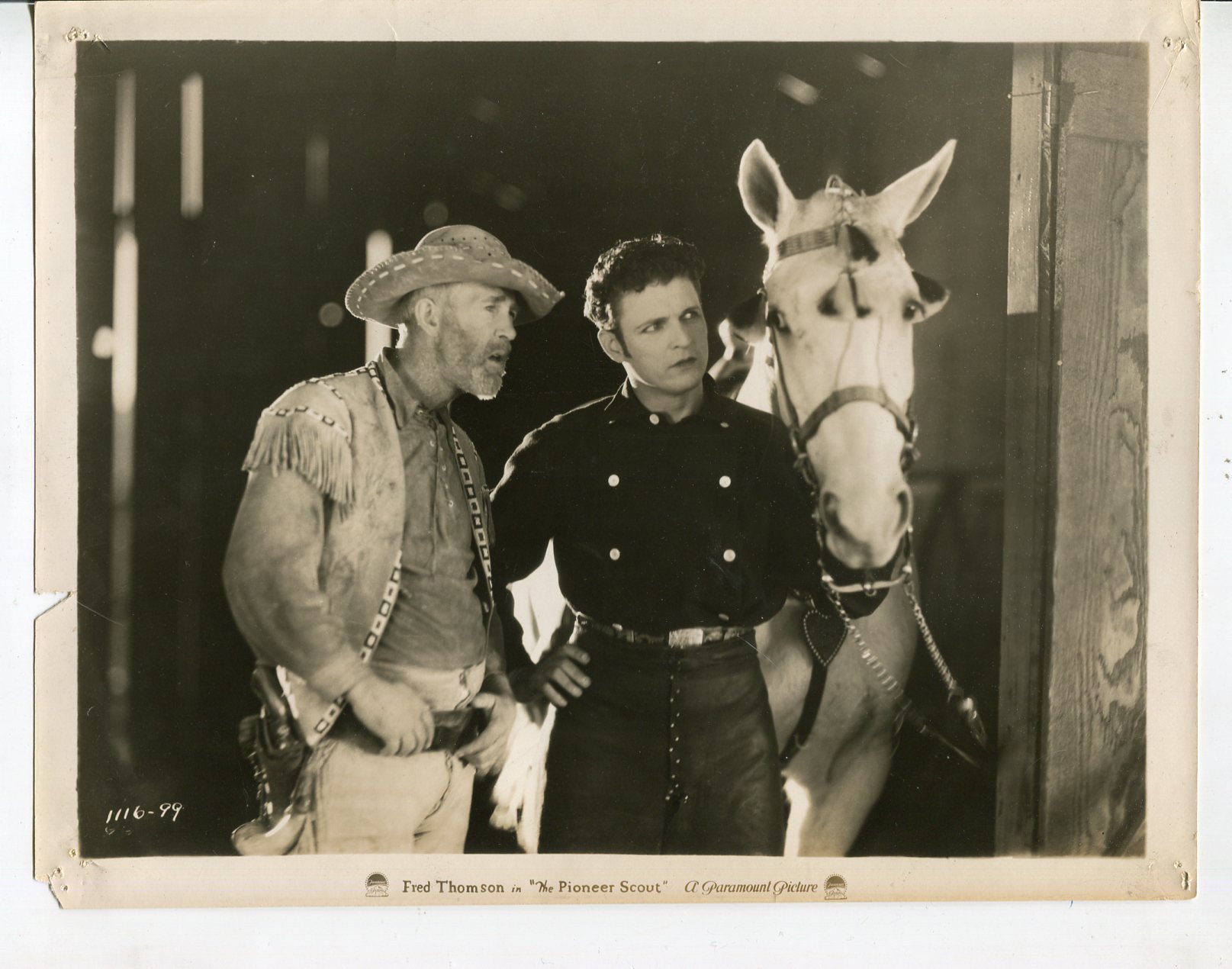 Pioneer Scout-B-Western-8x10-B&W-Promotional-Still: Photograph | DTA ...
