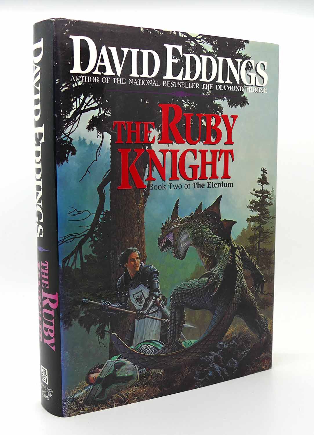 THE RUBY KNIGHT by David Eddings: Hardcover (1990) First Edition; First ...