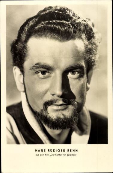 Ansichtskarte / Postkarte Schauspieler Hans Rüdiger Renn, Portrait, Der ...