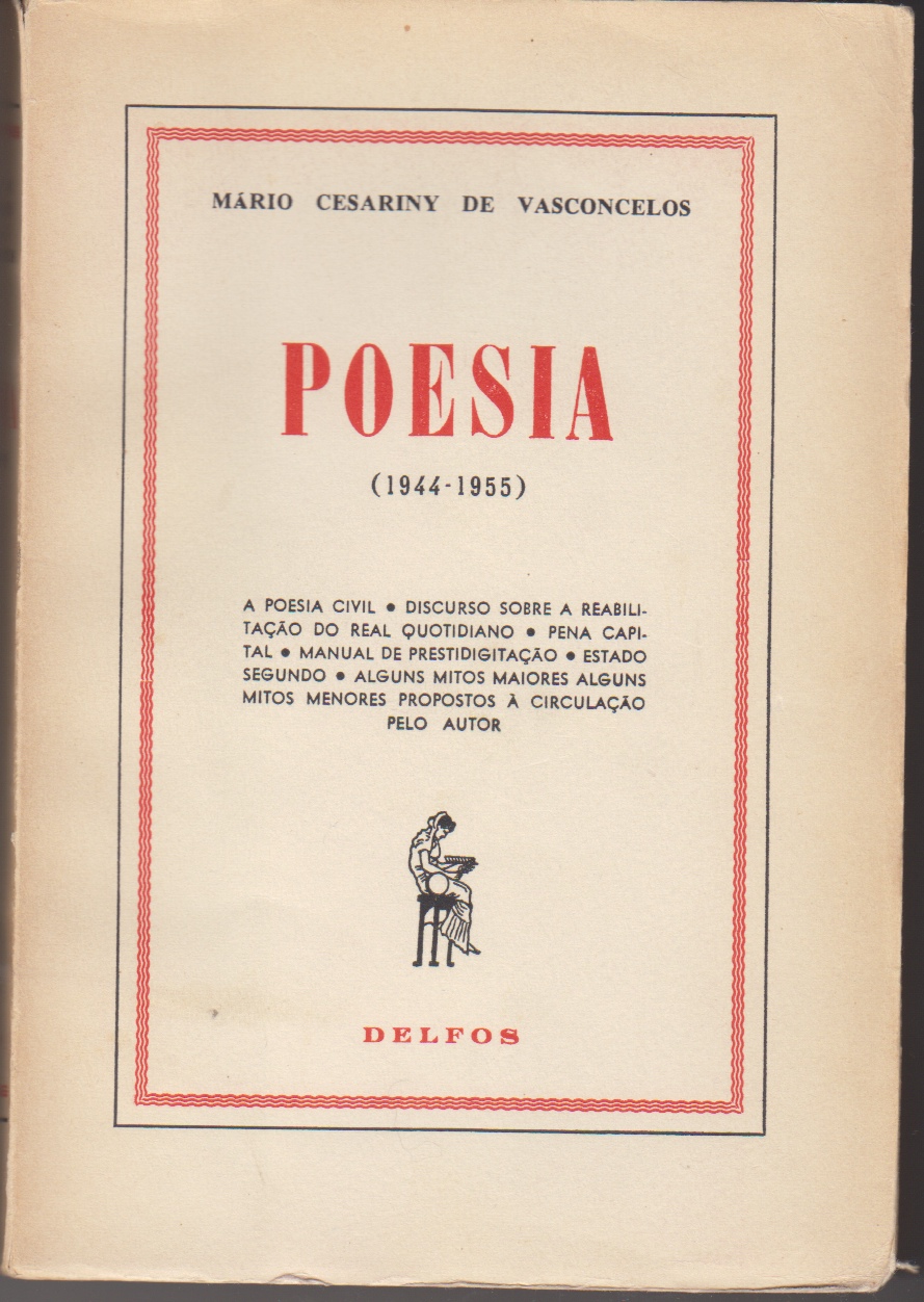 Poesia 1944-1955 by Cesariny de Vasconcelos, Mario: Softcover First ...