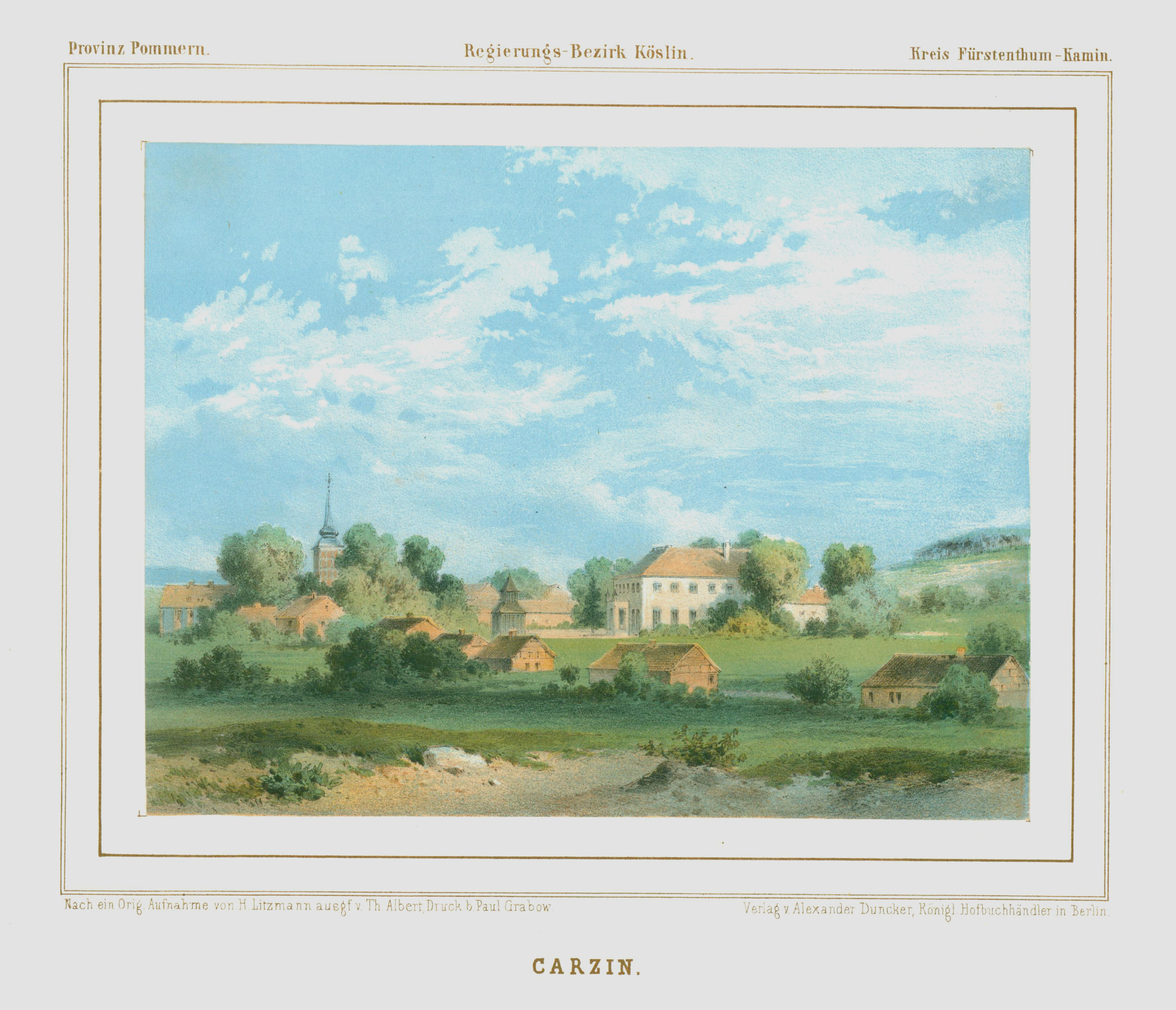 Rittergut "Carzin". by Carzin ( Karsina Polanow ):: Art / Print ...