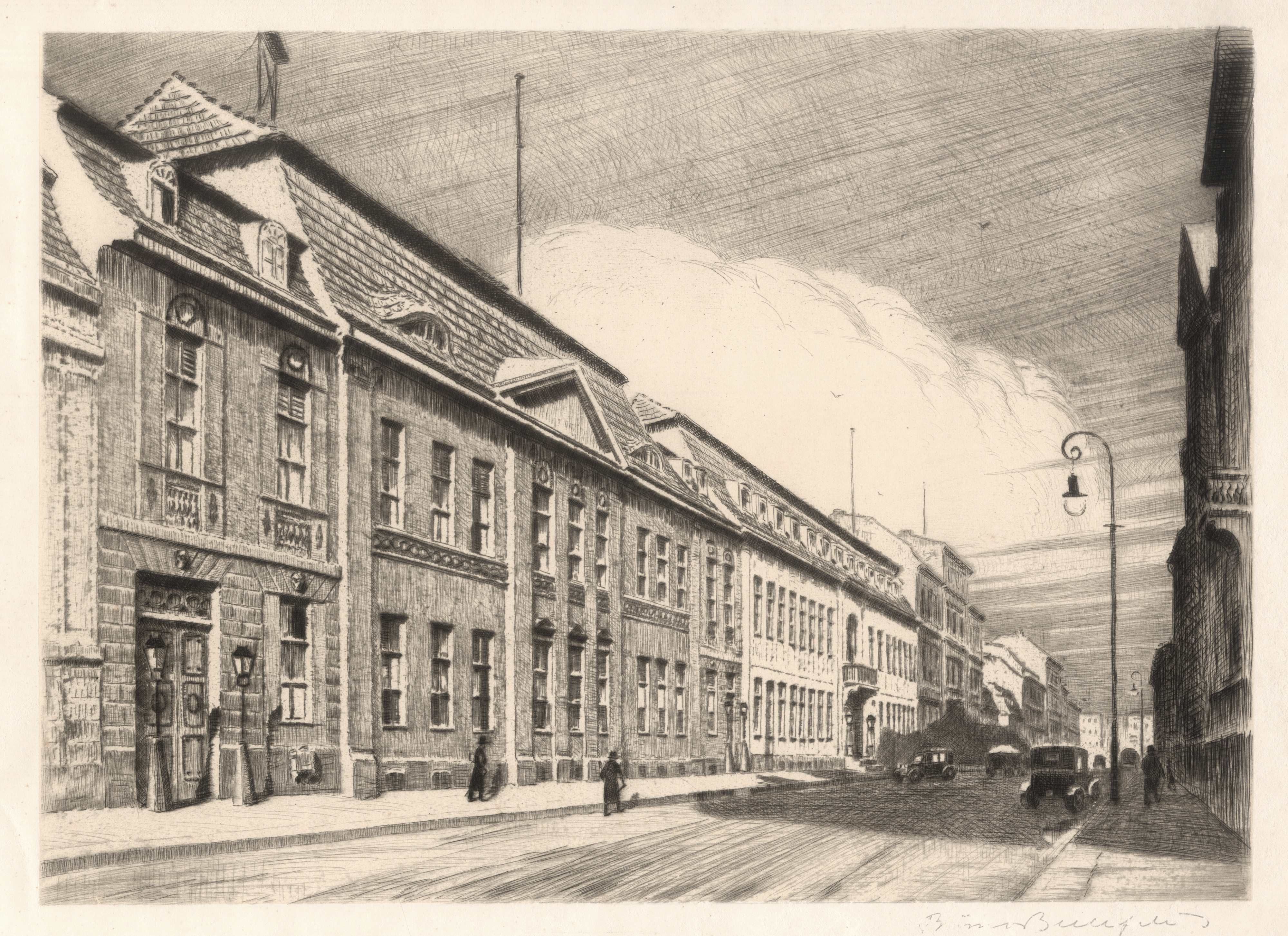 Blick nach Süden in die Wilhelmstraße. von Berlin - Wilhelmstrasse ...