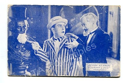 DUMMY LOVE-ARCADE CARD-BOBBY VERNON-1920 G: (1920) Photograph | DTA ...