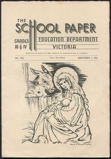 The School Paper (for grades III & IV). No. 726 June 1, 1961 and No ...