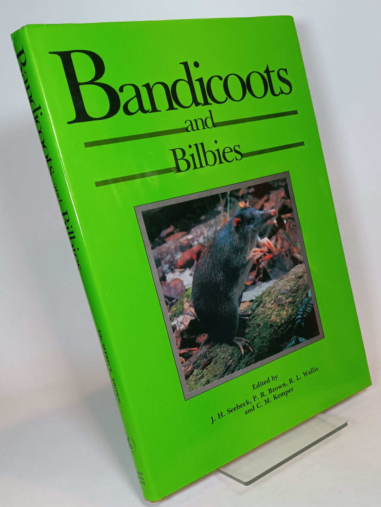 Bandicoots and Bilbies by SEEBECK (J. H.), P. R. Brown, R. L. Wallis ...