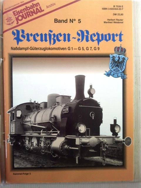 Preussen Report band 3, 4, and 5 - Nassdampf Tenderlokomotiven ...