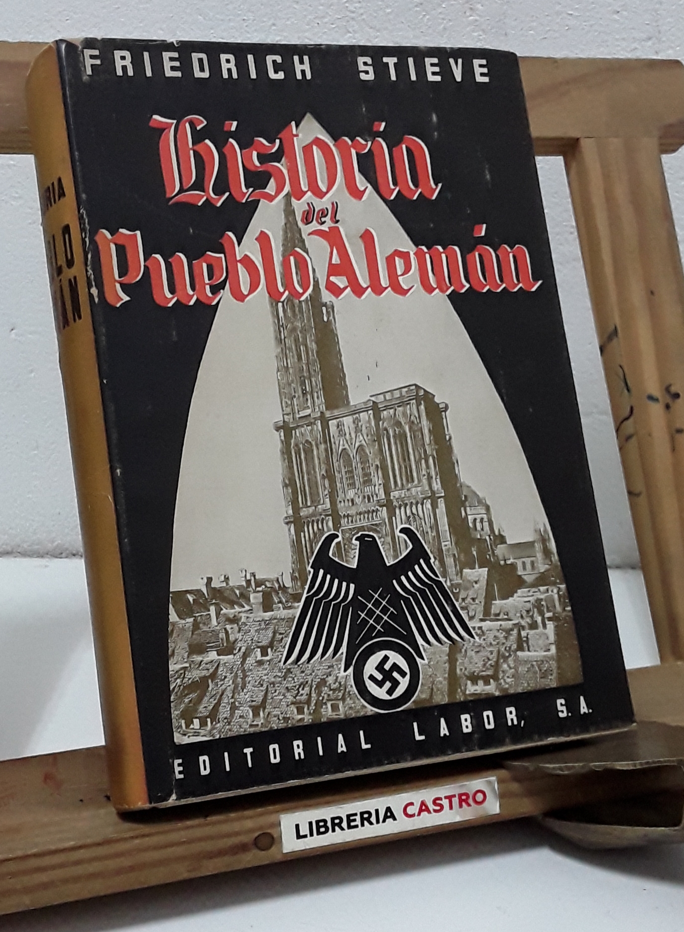 Historia del pueblo Alemán de Friedrich Stieve | Librería Castro