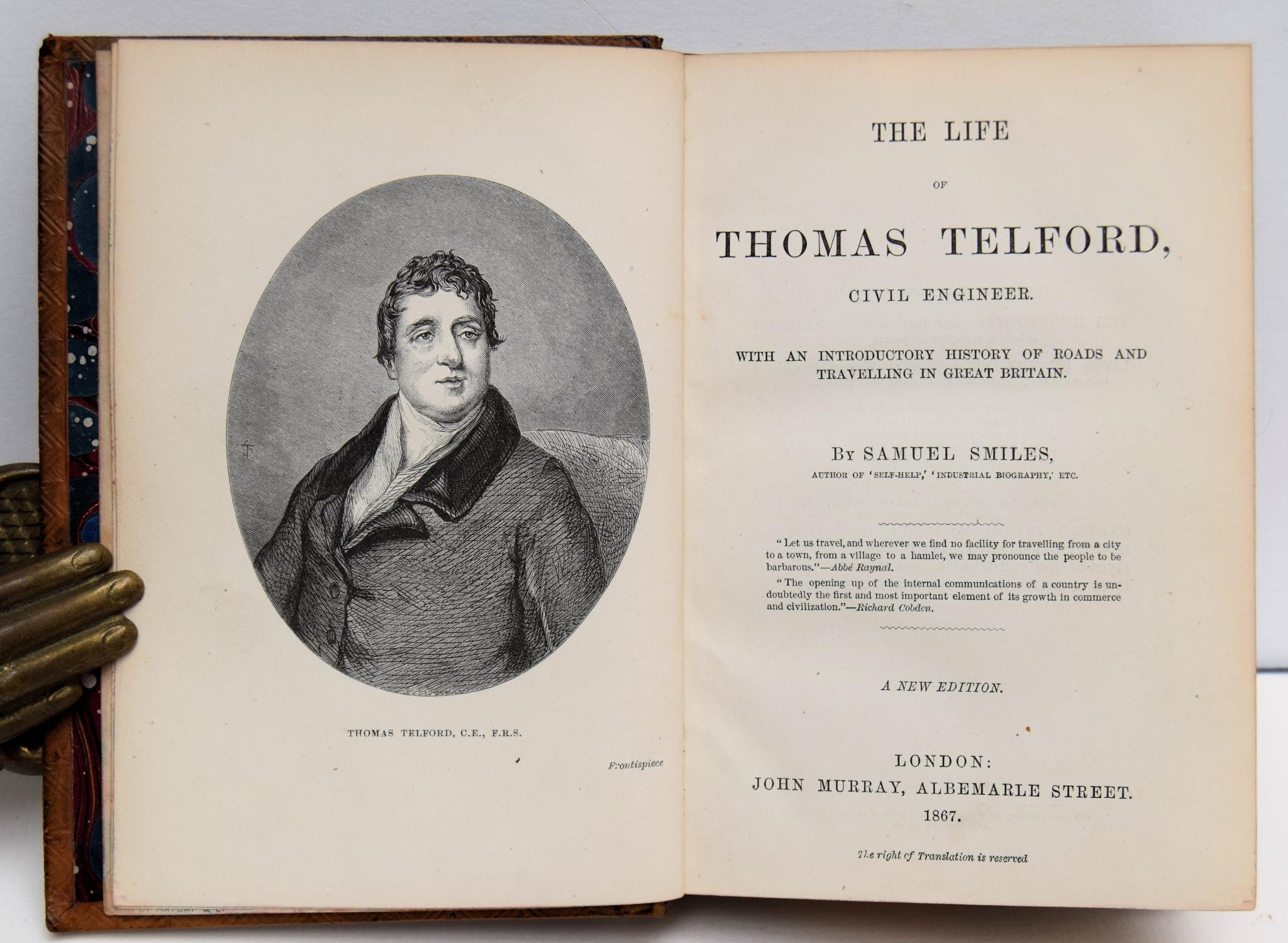 THE LIFE OF THOMAS TELFORD, CIVIL ENGINEER. With an Introductory ...