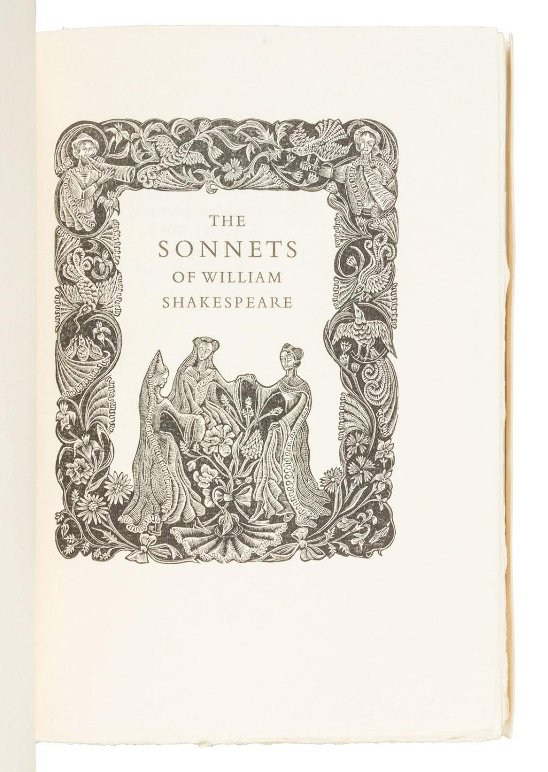 The Sonnets of William Shakespeare by William Shakespeare: Near fine ...