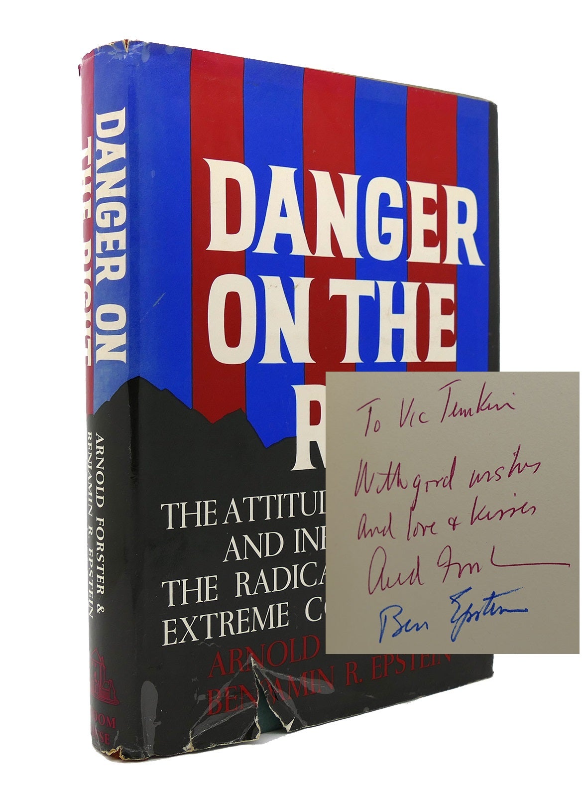 DANGER ON THE RIGHT Signed 1st par Arnold Forster, Benjamin R. Epstein ...