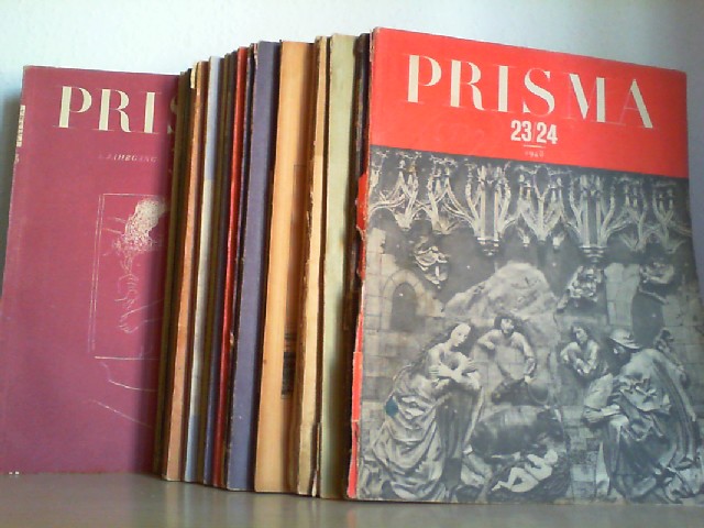 PRISMA. Heft 3-18, 21-24. (1946 - 1948) Hrsg. von Hans E. Friedrich ...