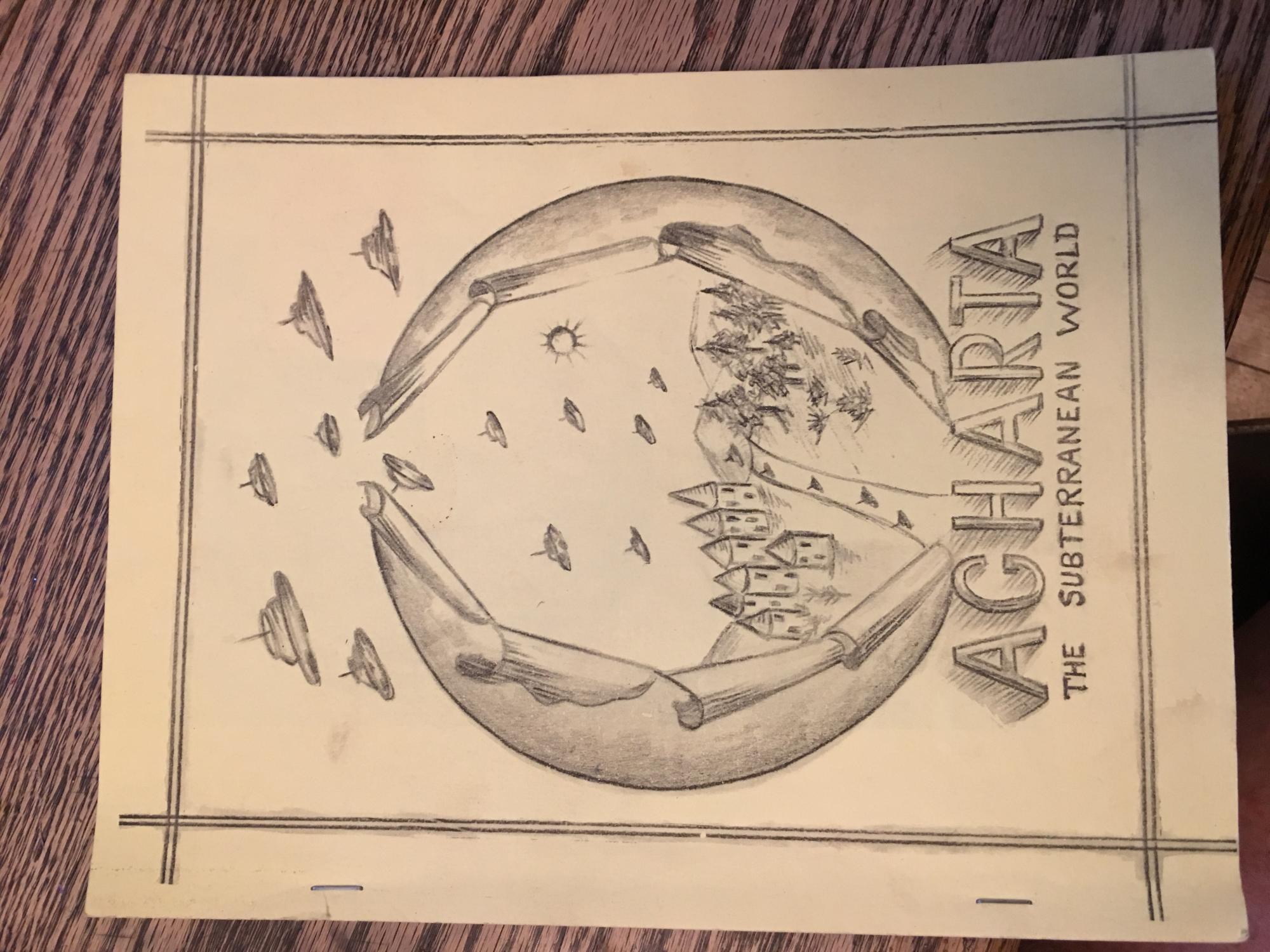 Agharta The Subterranean World. Nuclear Age Saviors. Flying Saucers and ...