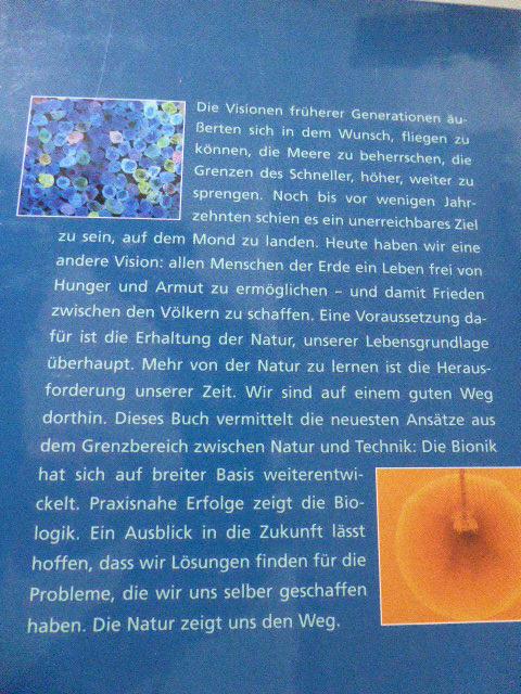 Vision des Machbaren. Die Natur zeigt uns den Weg. Hardcover mit ...