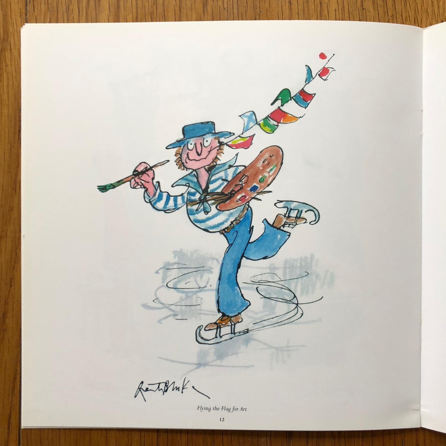 signed 2004 Exhibition catalogue by Quentin Blake: As New Soft cover ...