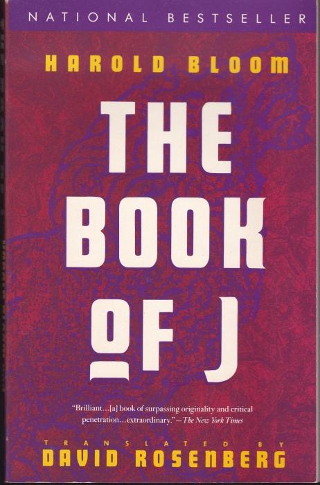 The Book of J von Rosenberg, David und Harold Bloom: (1990) | Graphem ...