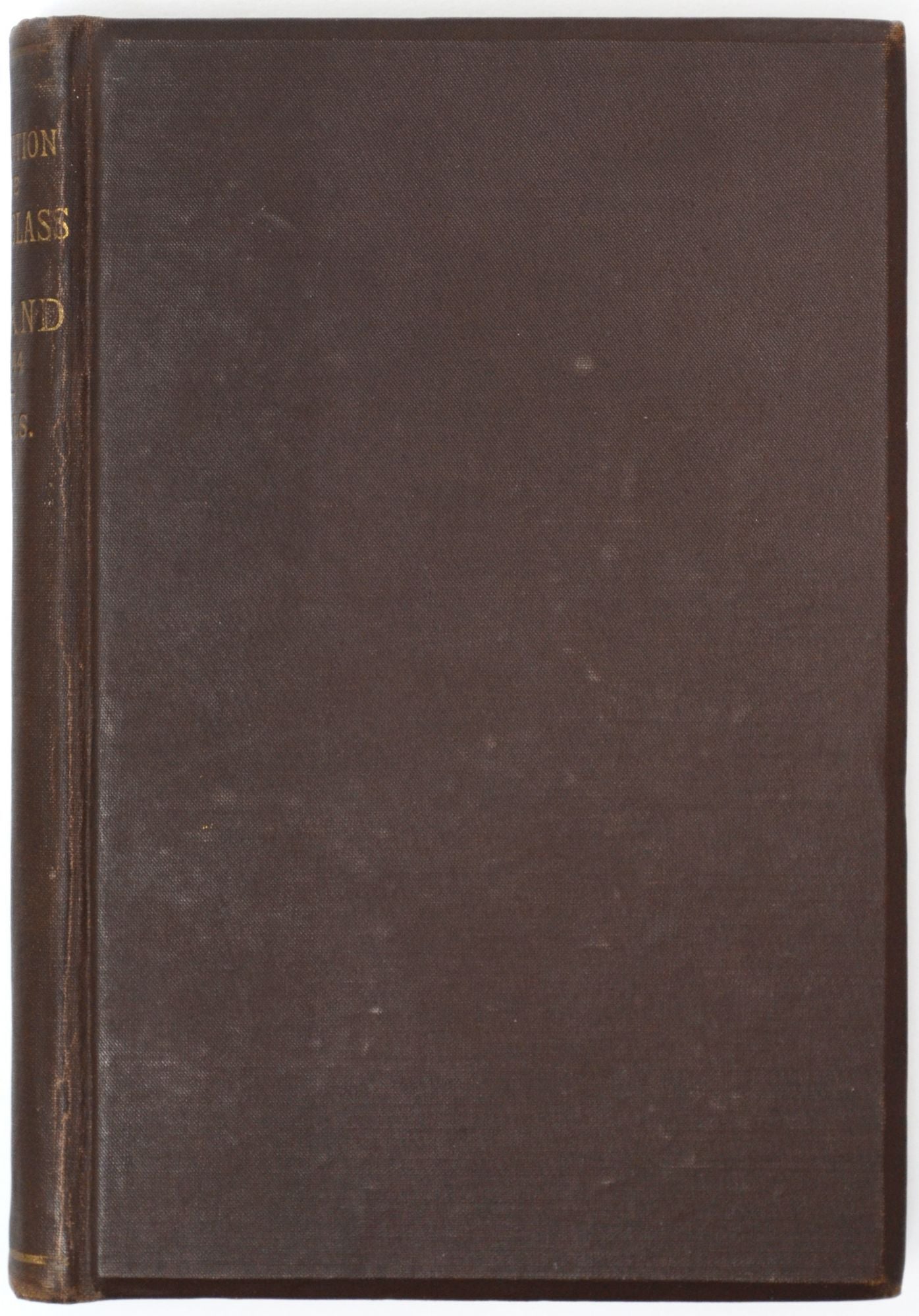 The Condition of The Working Class in England in 1844. With Appendix ...