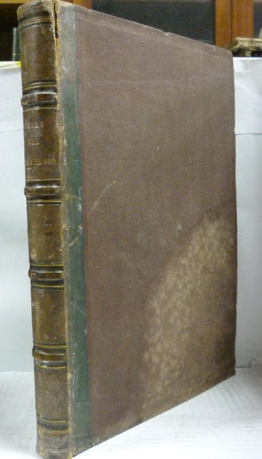 HISTORIA DE LAS ORDENES DE CABALLERIA. EL TOISON DE ORO par Vicens y ...