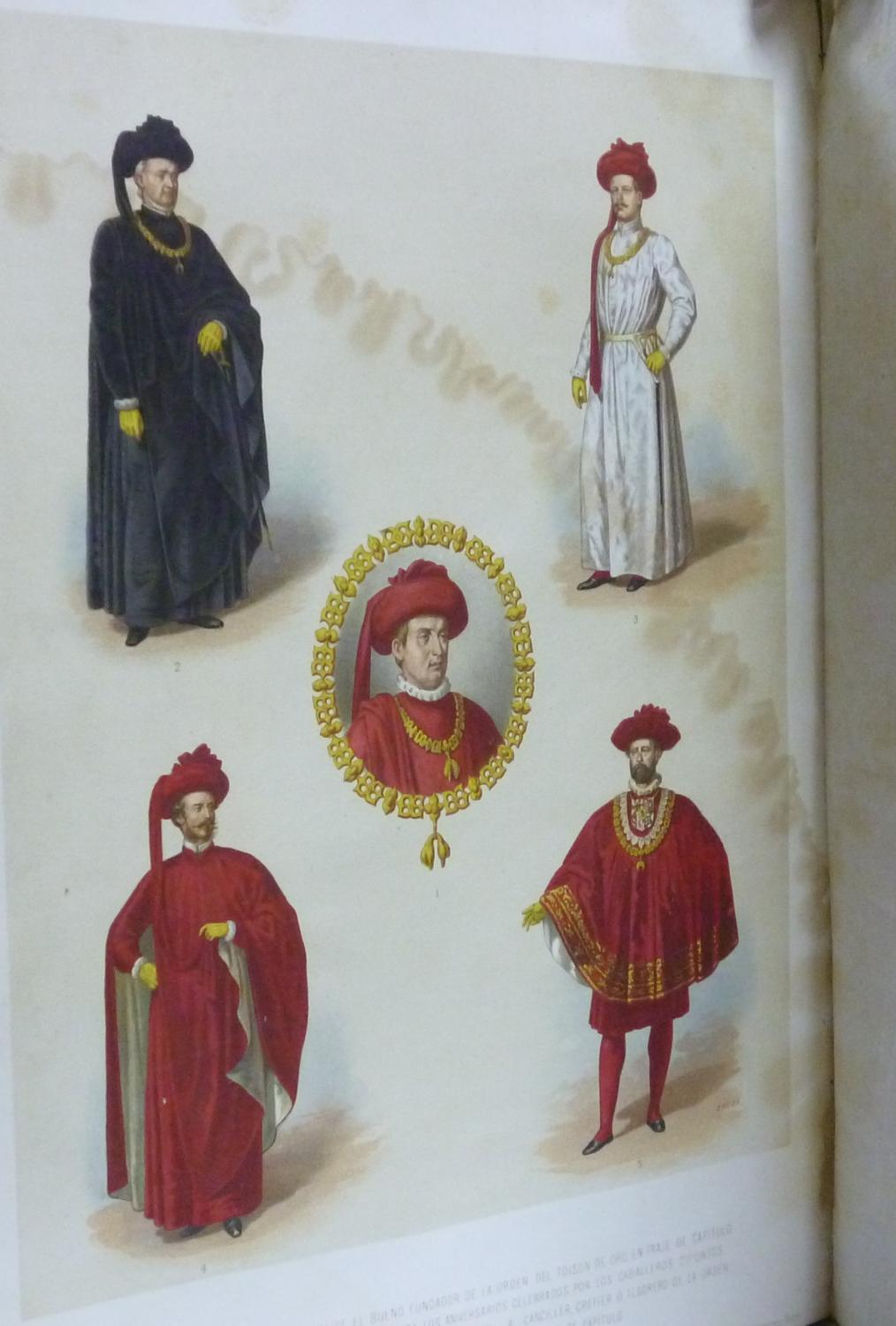 HISTORIA DE LAS ORDENES DE CABALLERIA. EL TOISON DE ORO par Vicens y ...