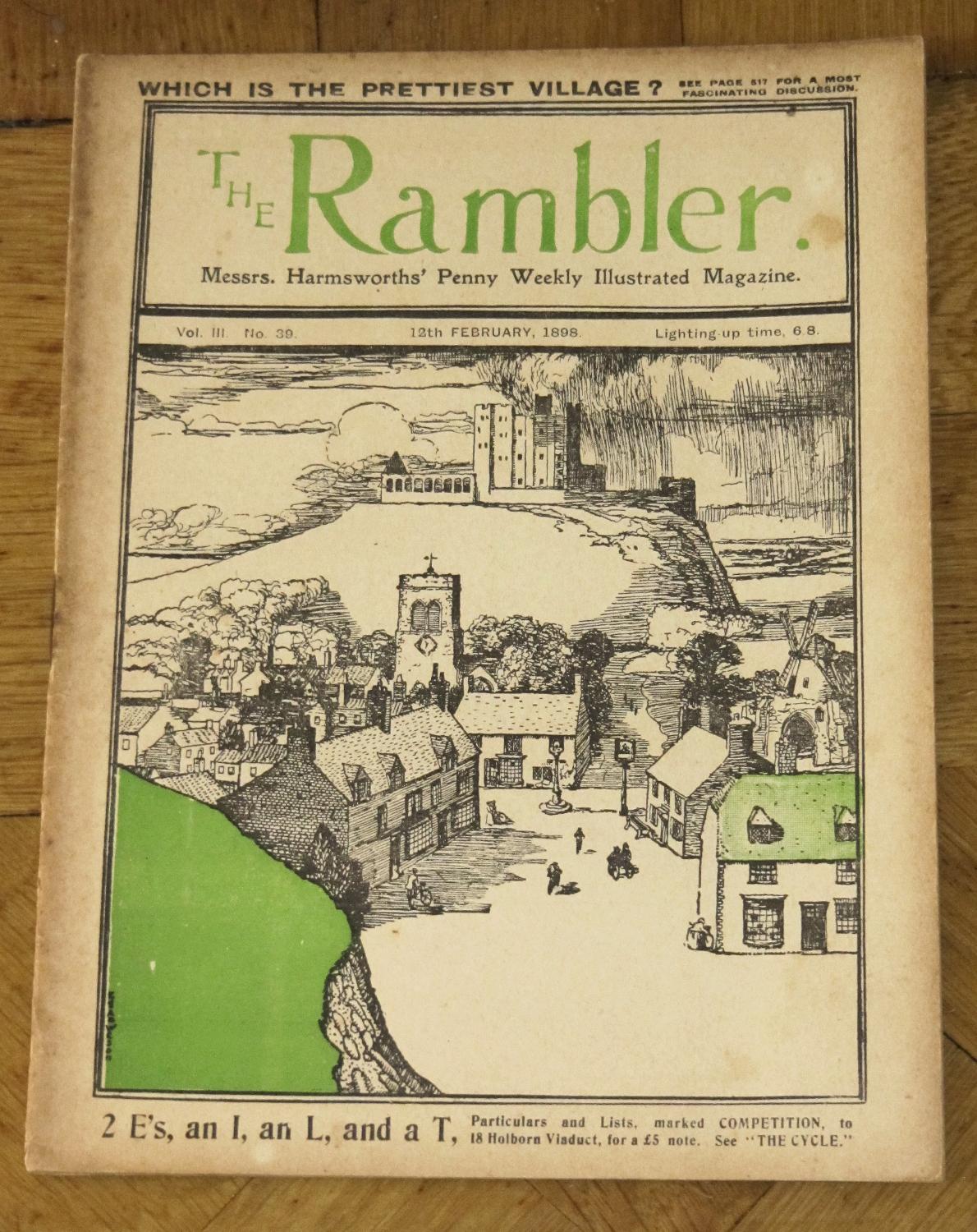 The Rambler - Messrs. Harmsworths' Penny Weekly Illustrated Magazine ...