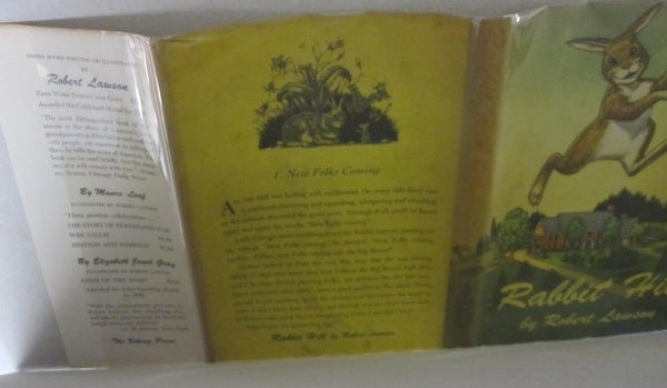 Rabbit Hill by Robert Lawson: near fine/very good+ Hard Cover (1944 ...
