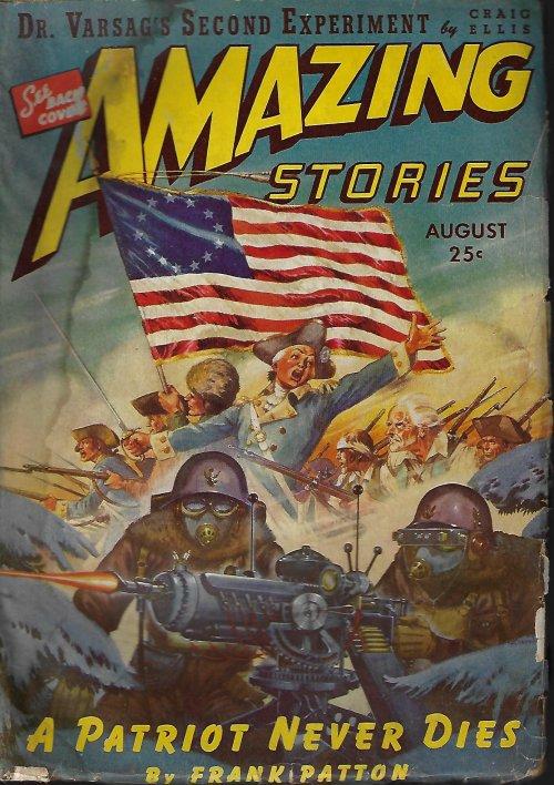 AMAZING Stories: August, Aug. 1943 by Amazing (Frank Patton - aka ...