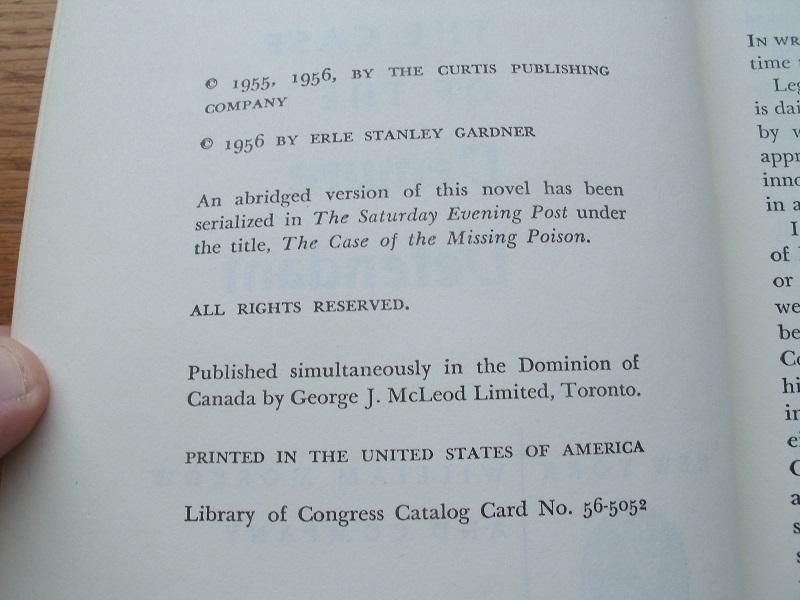 The Case of the Demure Defendant by Gardner, Erle Stanley: Very Good ...