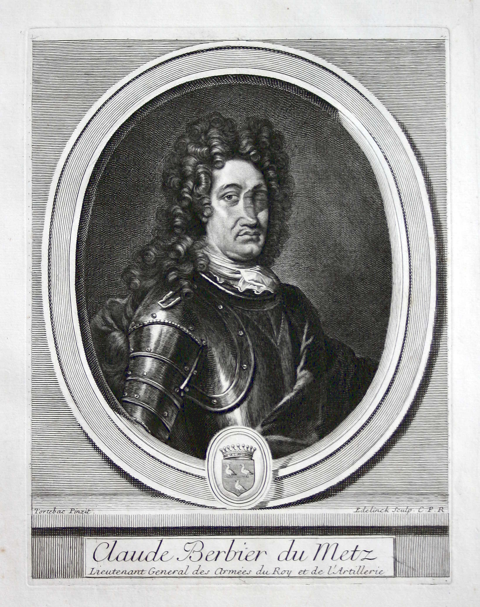 "Claude Berbier du Metz, Lieutenant General des Armees du Roy et de l ...