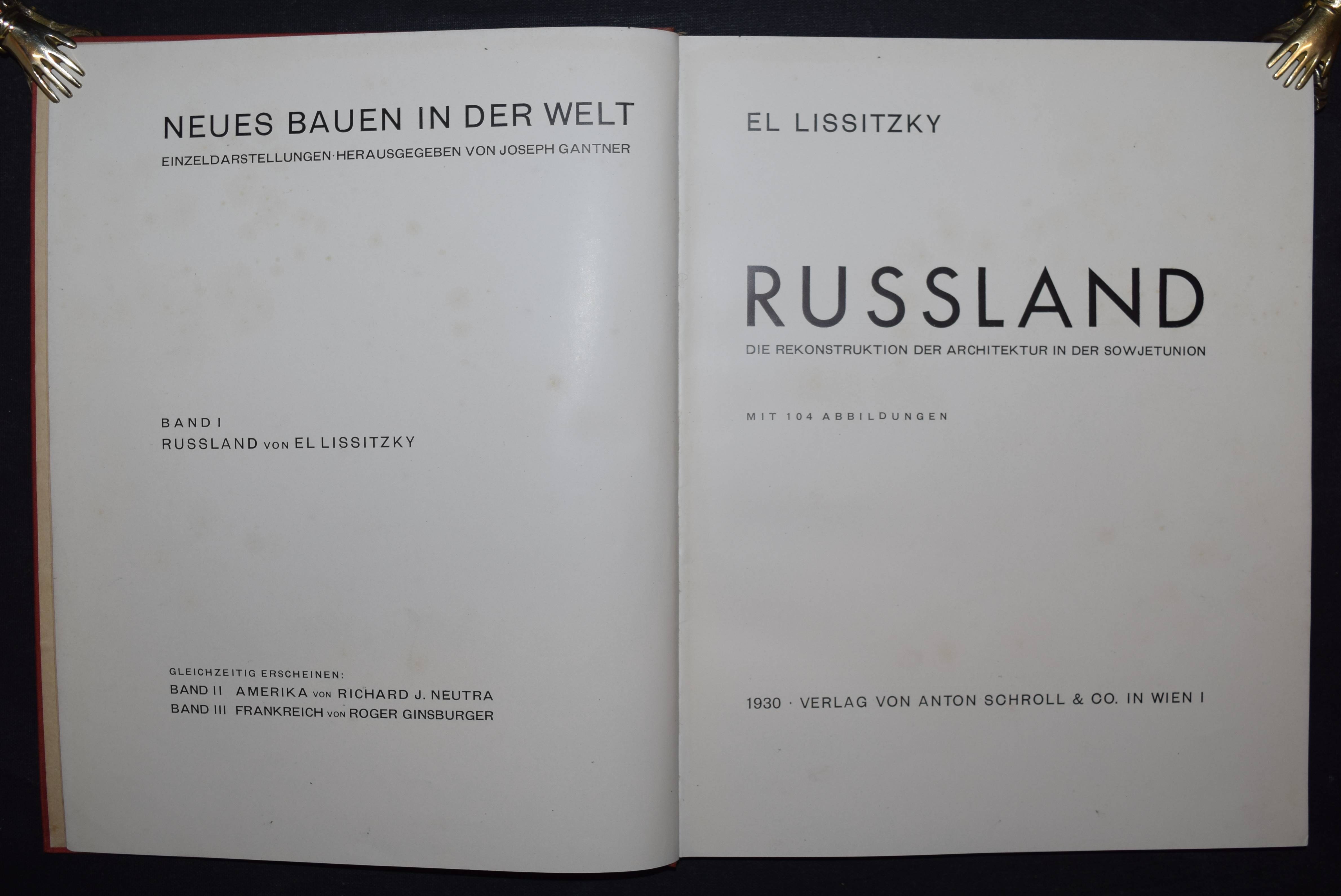 Russland. Die Rekonstruktion der Architektur in der Sowjetunion. by ...