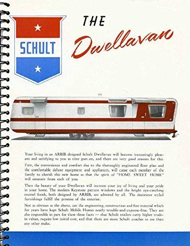1950/1959 Schult Dwellavan : Aristocrat (Travel Trailer) Model Catalog ...