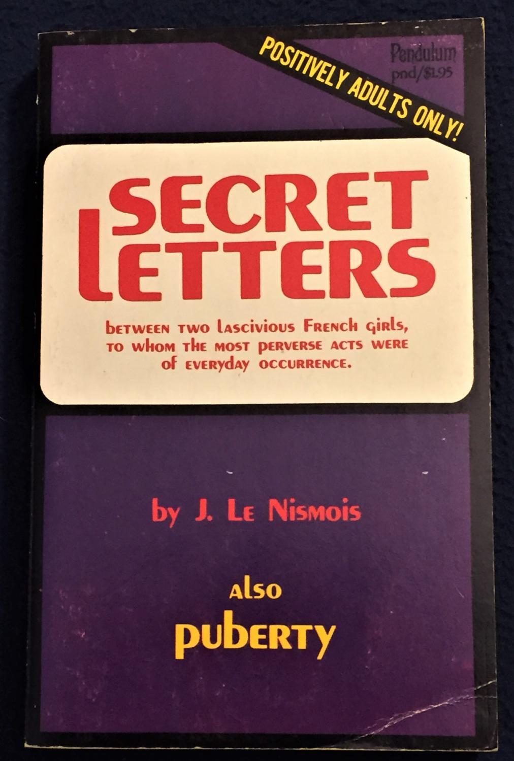 Secret Letters by J. Le Nismois: (1968) | My Book Heaven