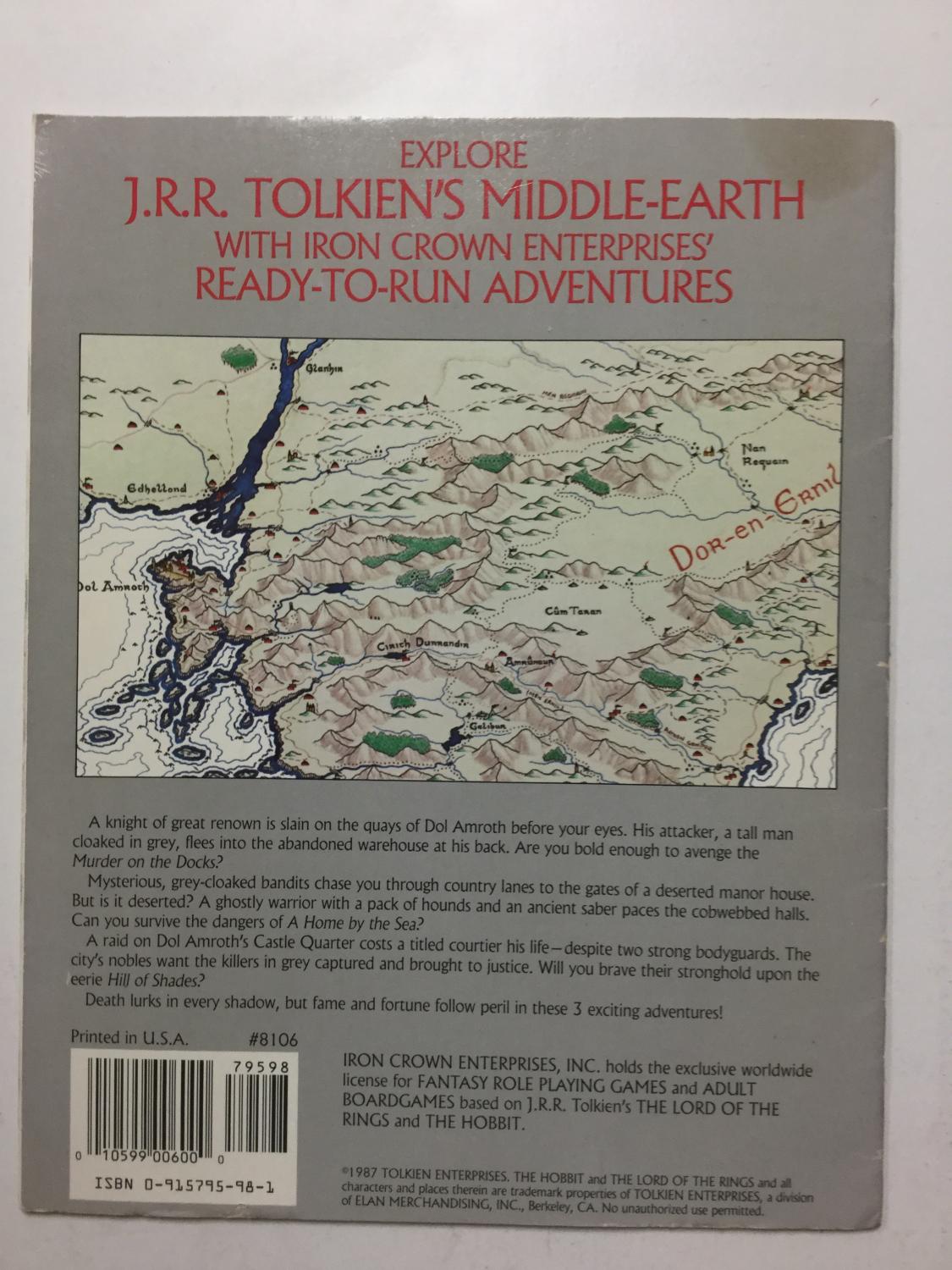 Assassins of Dol Amroth (Middle Earth Role Playing/MERP #8106) by ...