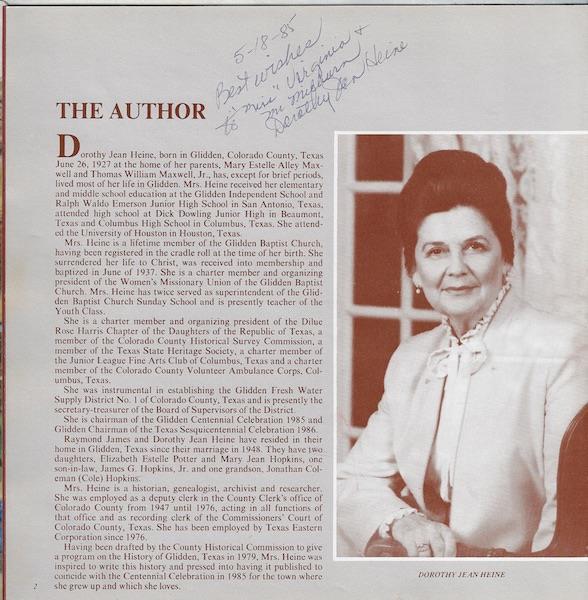 Come, Reminisce With Me: A History of Glidden, Texas, 1885-1985 by ...