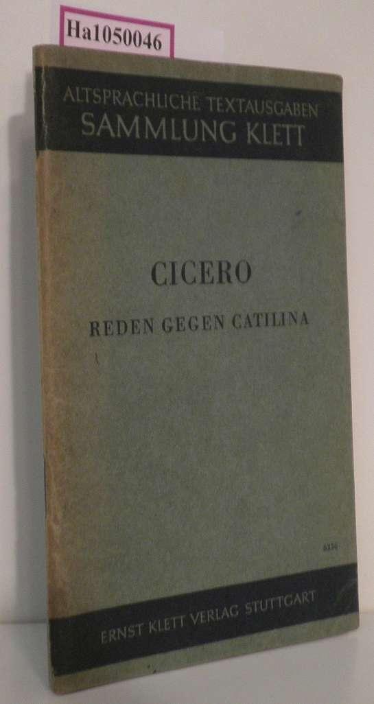 reden gegen catilina von cicero - ZVAB reden gegen catilina von cicero - ZVAB