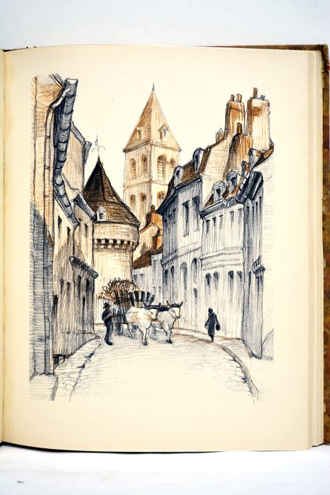 La Bourgogne. Types et coutumes. Dessins originaux de Louis. W. Graux ...