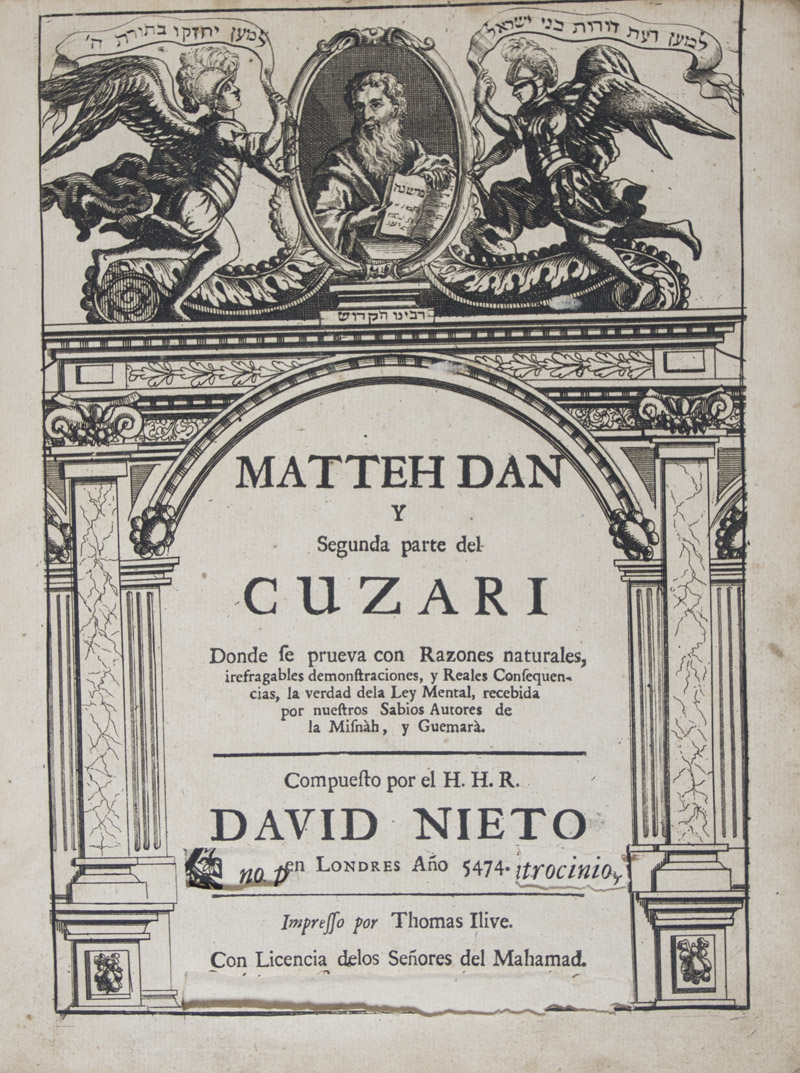 Matteh Dan y Segunda Parte del Cuzari. Donde Se Prueva Con Razones ...