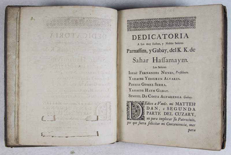 Matteh Dan y Segunda Parte del Cuzari. Donde Se Prueva Con Razones ...